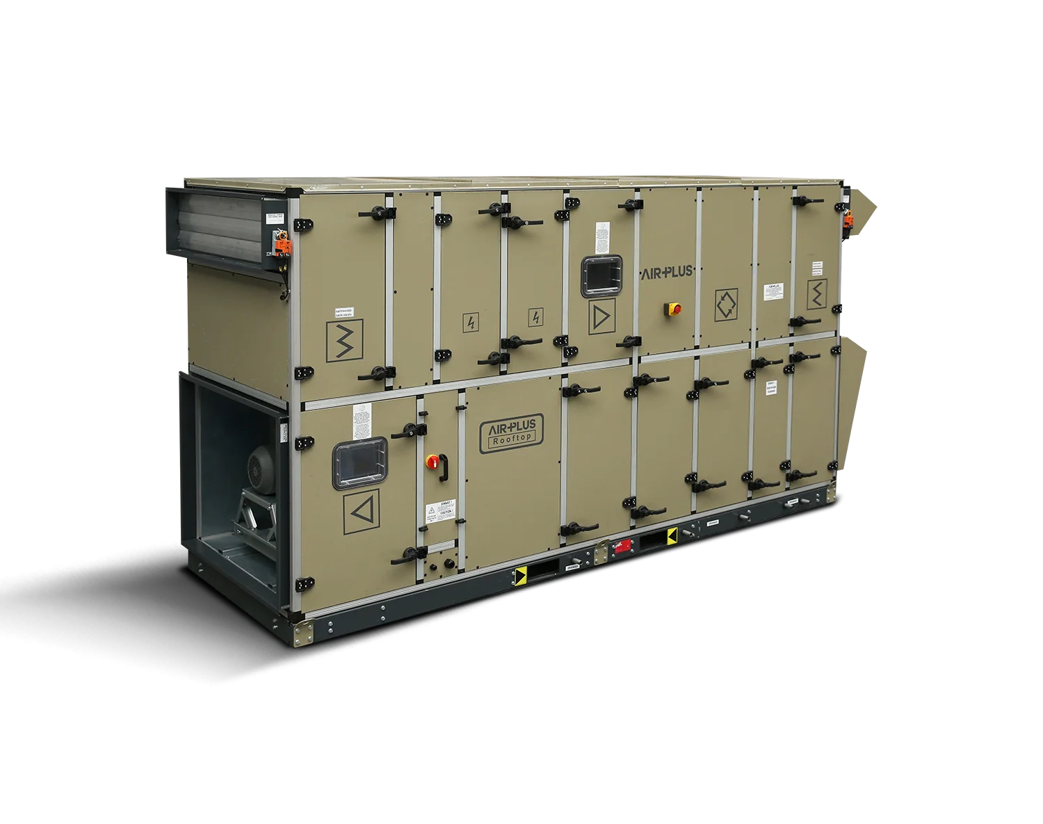 Packaged DX Air Conditioner with Built-in Condenser - Air handling ...